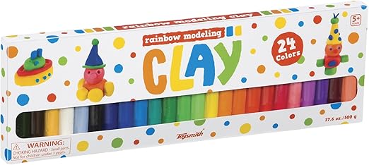 Rainbow Clay, 24 Colors – Dayton Art Institute Museum Store